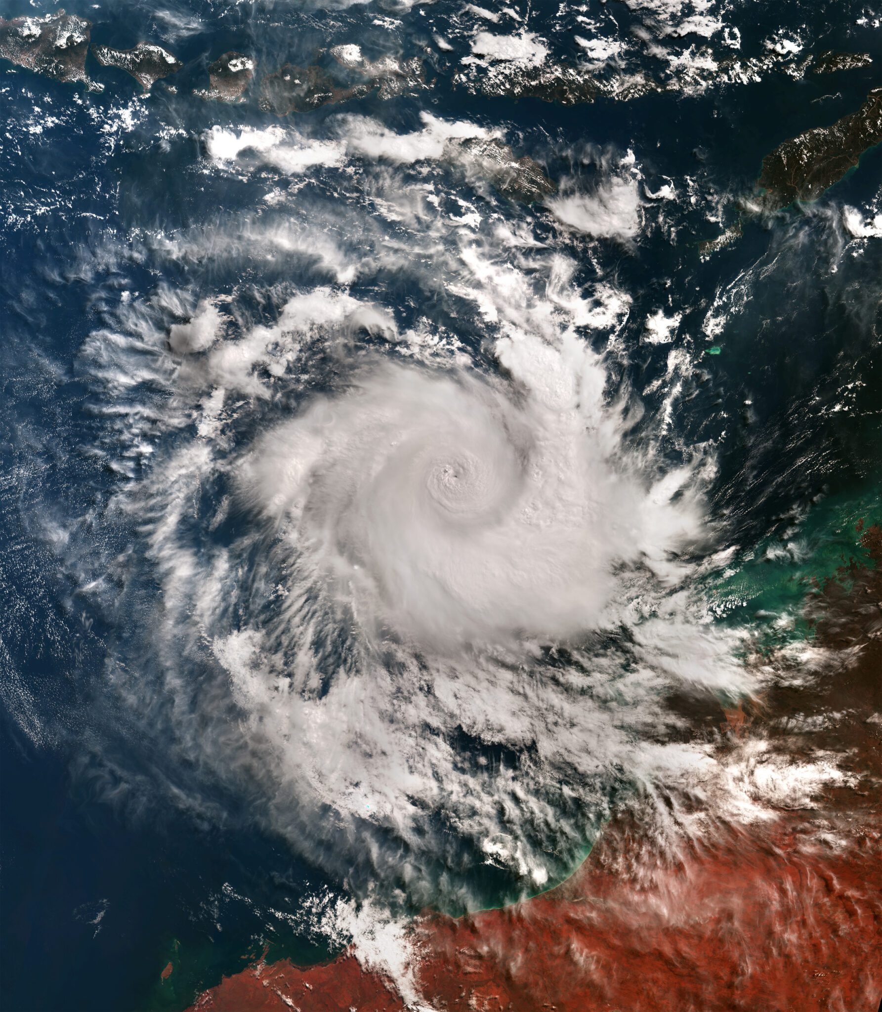 Cyclone Errol Seen Approaching Australia « Asian Surveying & Mapping